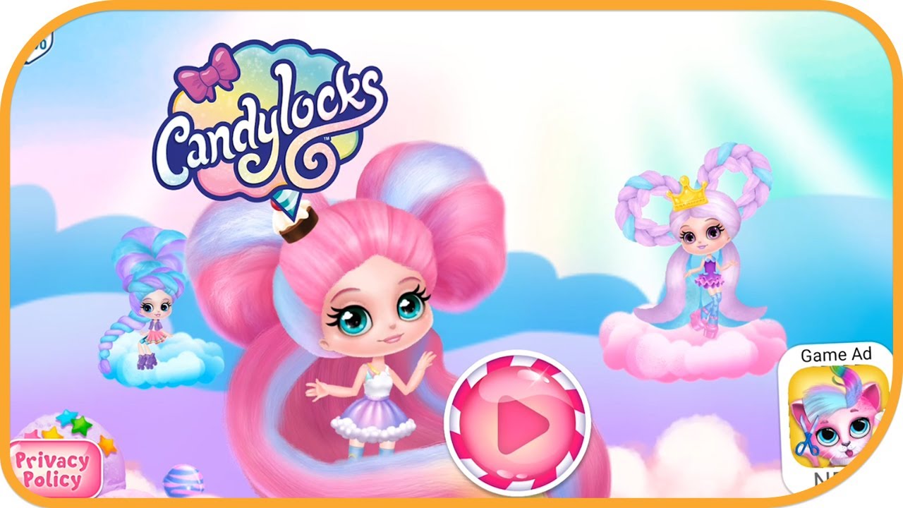 Candylocks Hair Salon - Style Cotton Candy Hair #12 | Tuto TOONS | Fun ...