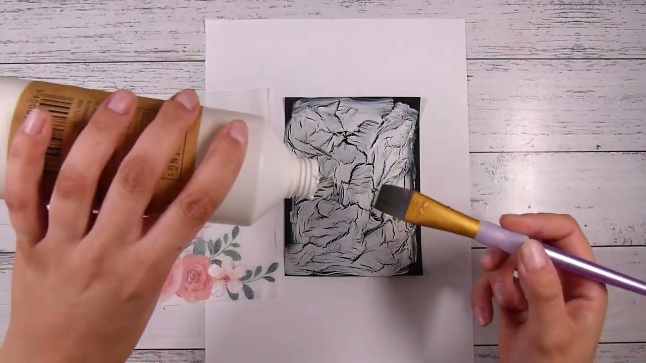 DIY CRACKLE Technique! - YouTube