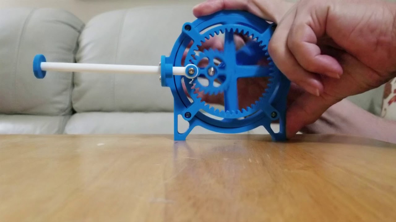 Rotary to Linear Movement - YouTube