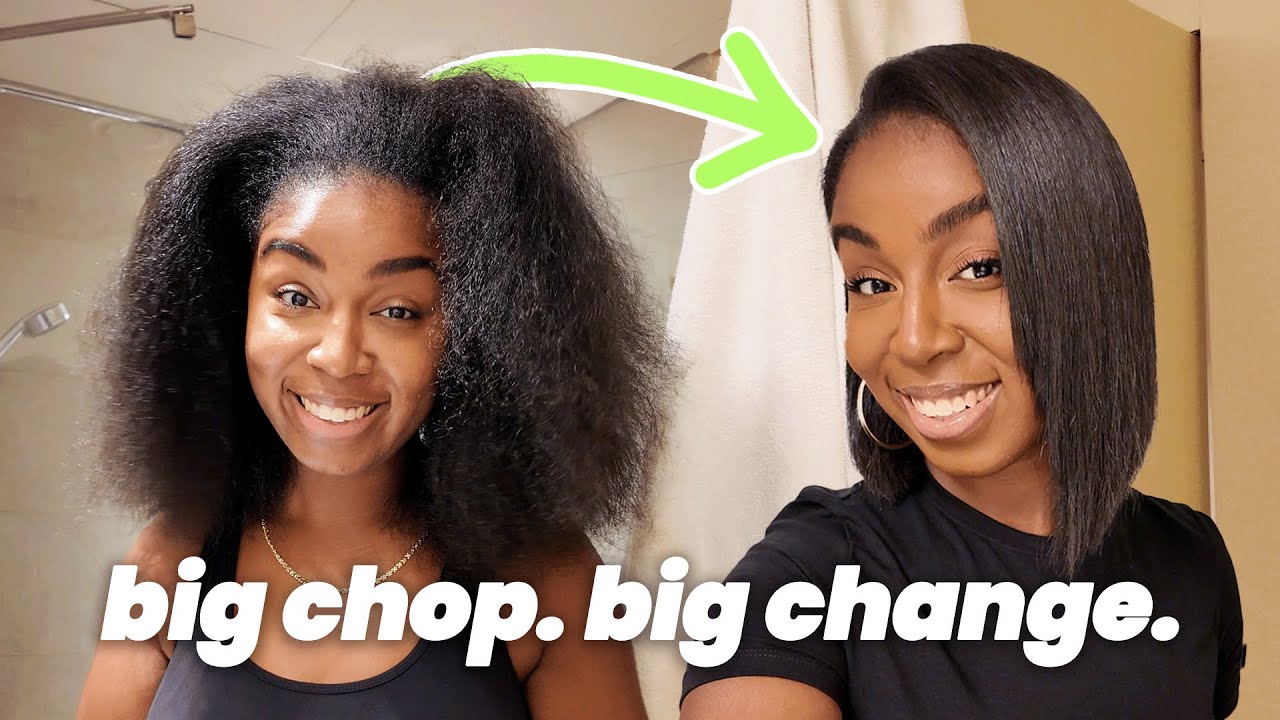a woman who cuts her hair is about to change her life 🧘🏾‍♀️ - YouTube