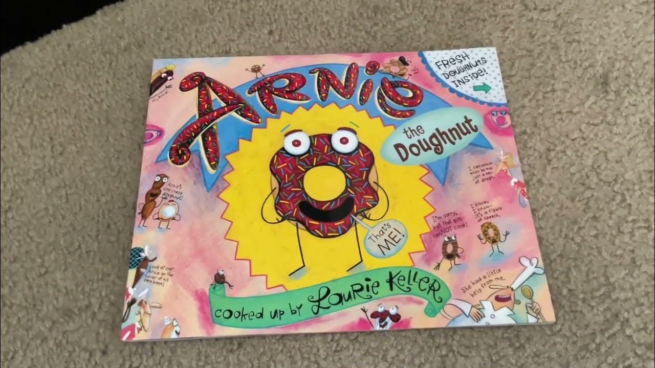 Elijah reading Arnie the doughnut book - YouTube