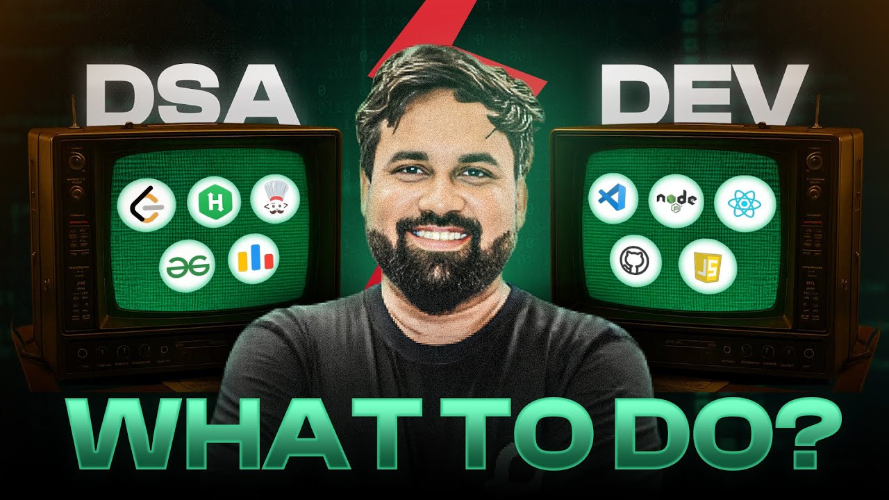 DSA vs Development 🚀 Roadmap 1st–4th Year Students | Best Path for ...