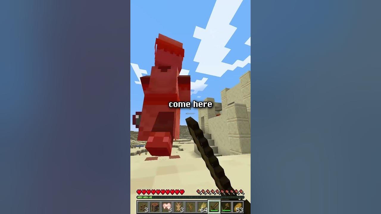 when bullying minecraft villagers goes wrong - YouTube