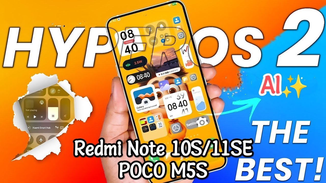 HyperOS 2.0 IS Finally Here for Redmi note 10S/11SE and Poco M5S! - YouTube