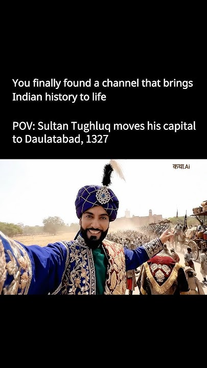 POV: Sultan Tughlaq moves his capital to Daulatabad, 1327 # ...