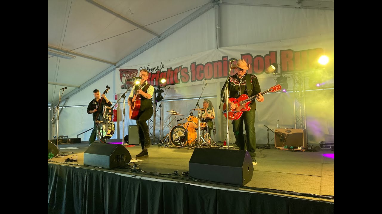 Voodoo Rumblers - Bright Rod Run 2023 - YouTube