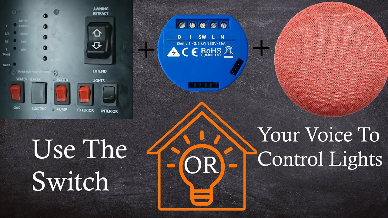 Installing a Smart Switch in a Camper (Shelly Smart Switch) - YouTube