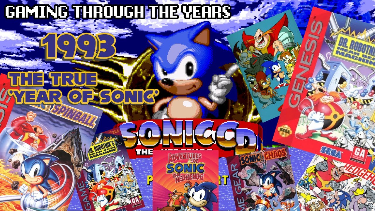 The Many Sonic Games of 1993 | Gaming Through the Years - YouTube