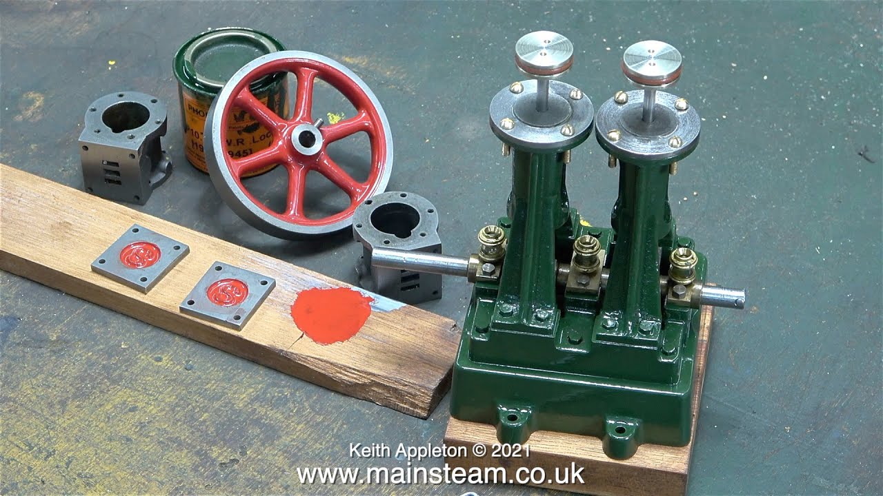 REBUILDING A STUART DOUBLE 10V STEAM ENGINE - PART #7 - YouTube