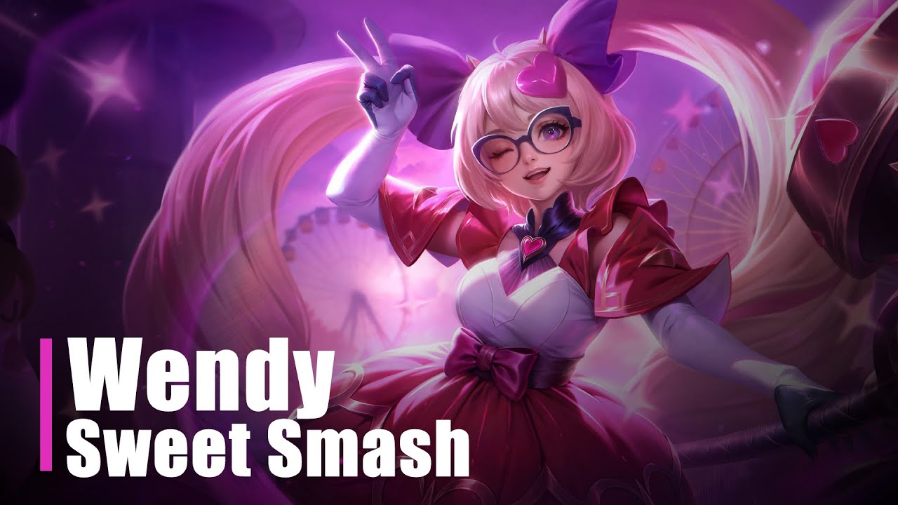 New Skin | Wendy-Sweet Smash | Heroes Evolved | NetDragon - YouTube