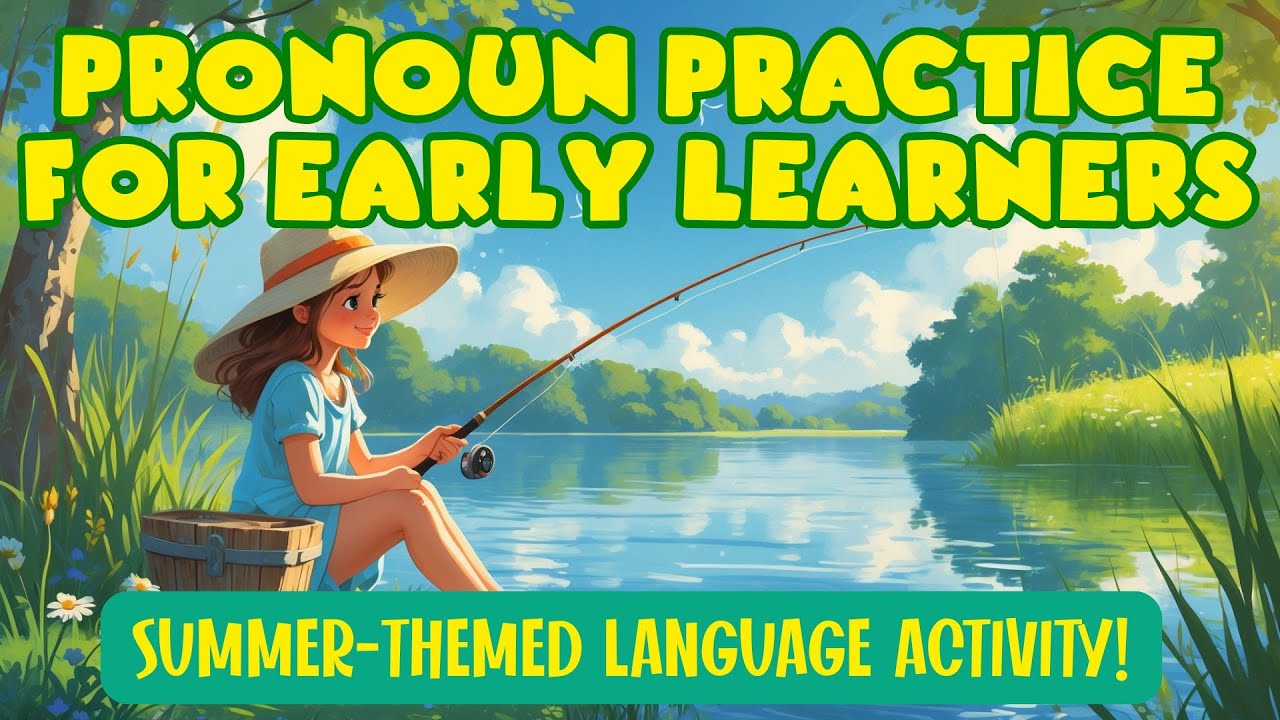 Pronoun Practice for Early Learners: He, She, or They (Summer-Themed ...