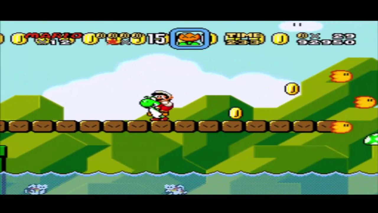 Jugando Speed Run Super Mario World Super Nintendo - YouTube