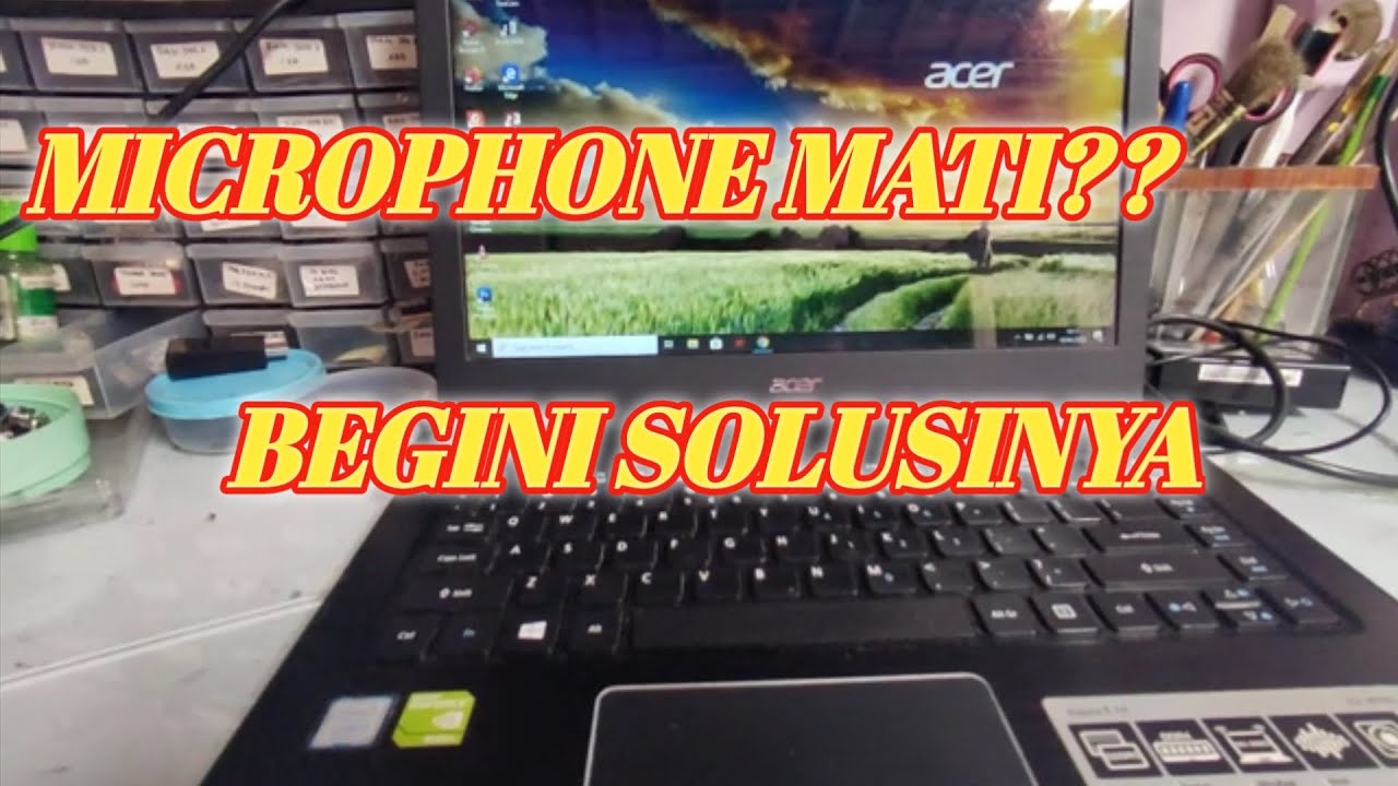 Tutorial Servis Laptop - Solusi Mic Laptop Mati - YouTube