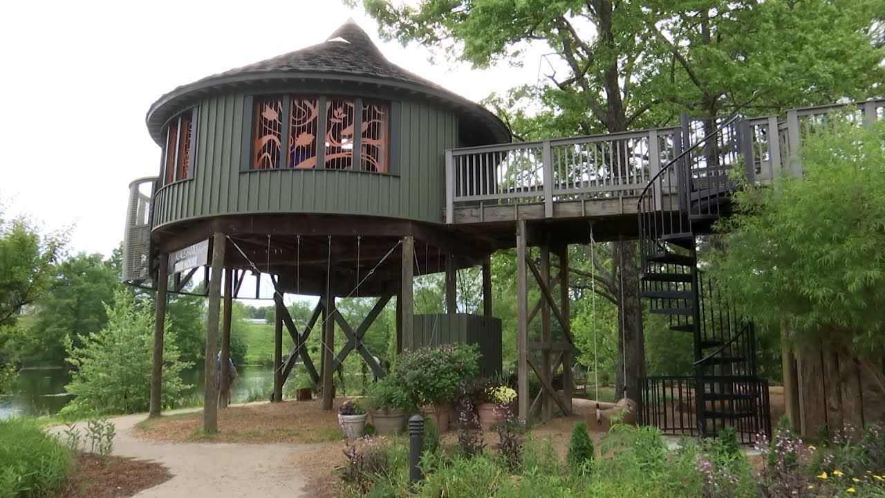 Lewis Ginter Treehouse Window Design Project - YouTube