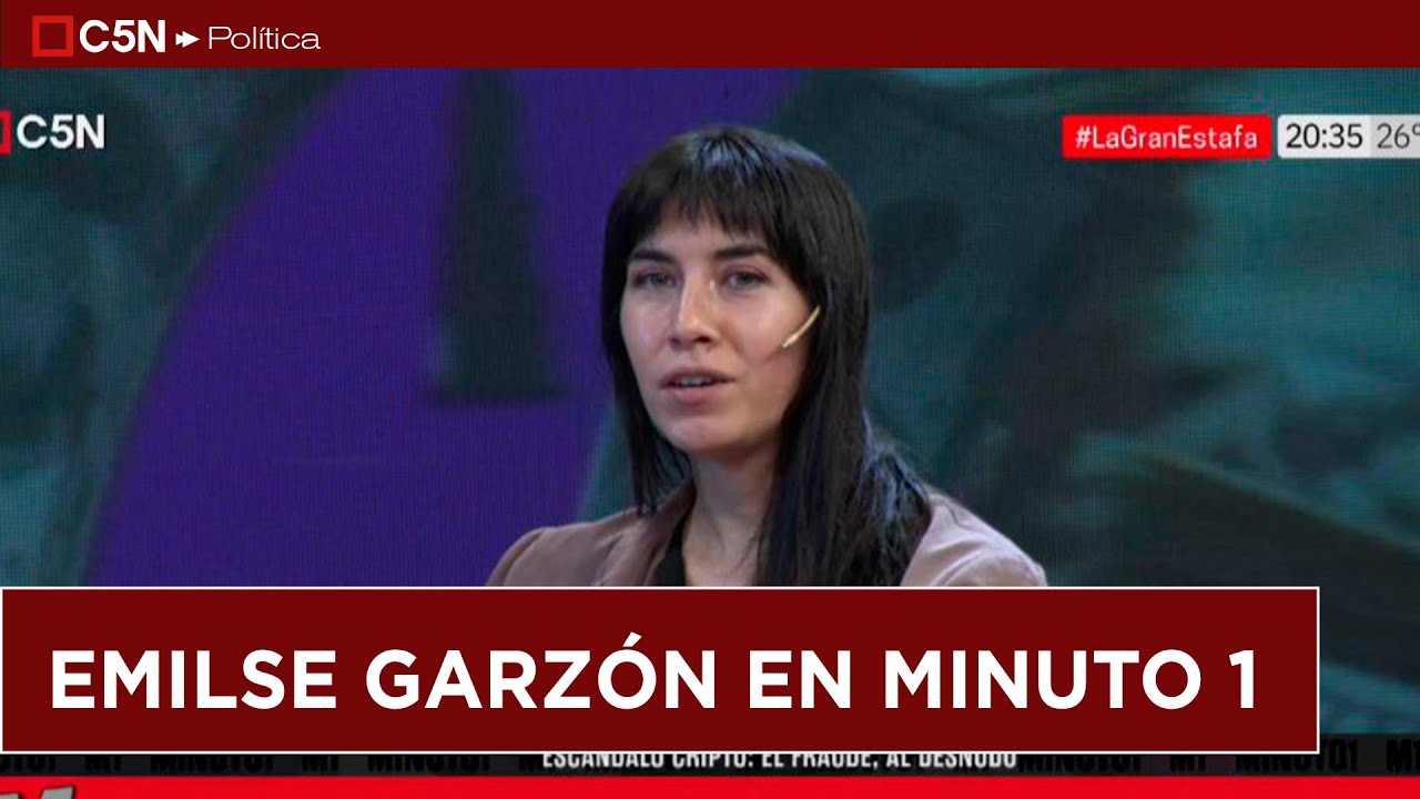 EMILSE GARZÓN en MINUTO 1 - YouTube