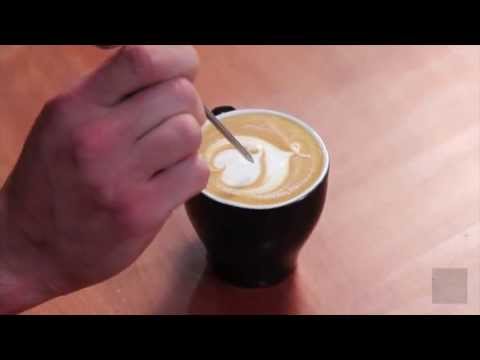 8: Latte art - etching - YouTube