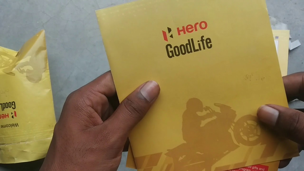USELESS ACESSORIES YOU GOT WITH BIKE | HERO GOOD LIFE CARD - YouTube