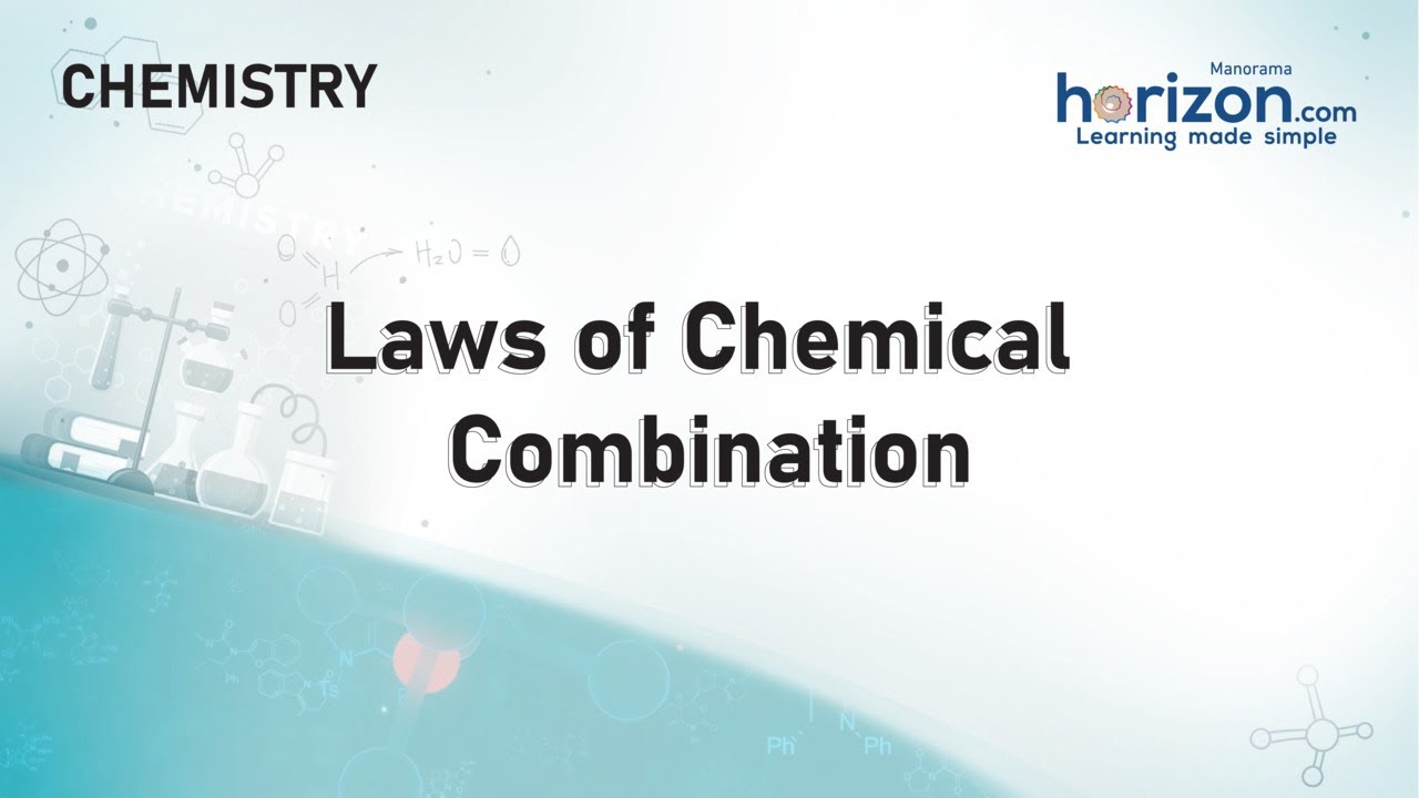 Laws of Chemical Combination - YouTube
