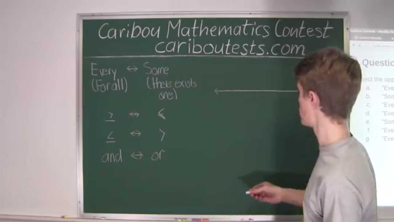 Caribou Contest Apr 2015, grade 7/8, q. 23 - YouTube