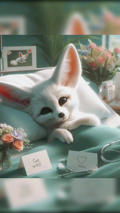 Cute White Fennec Foxe Bus Accident 🦊🐾 Cute Aicat Funny Fennec Fox Ai Cutefox Youtube