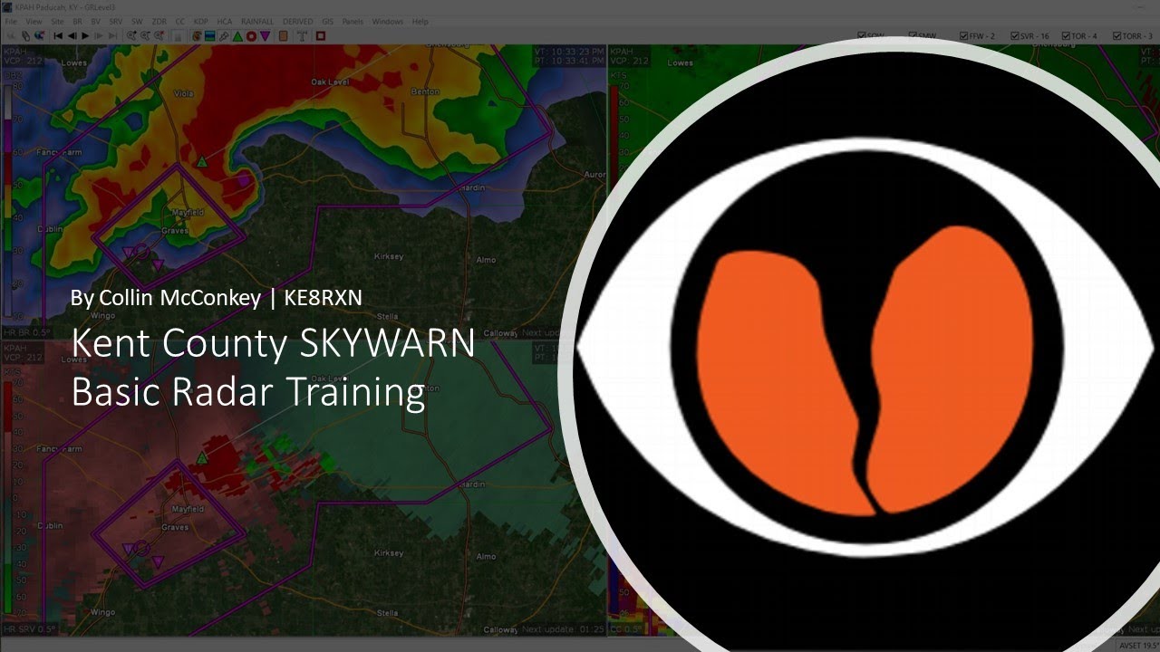Kent County SKYWARN Basic Radar Training - YouTube
