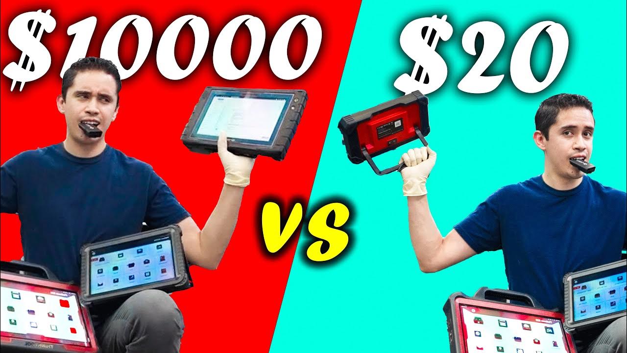 Comparando un escaner de $20 vs uno de $1000.... SERÁ MEJOR..? - YouTube