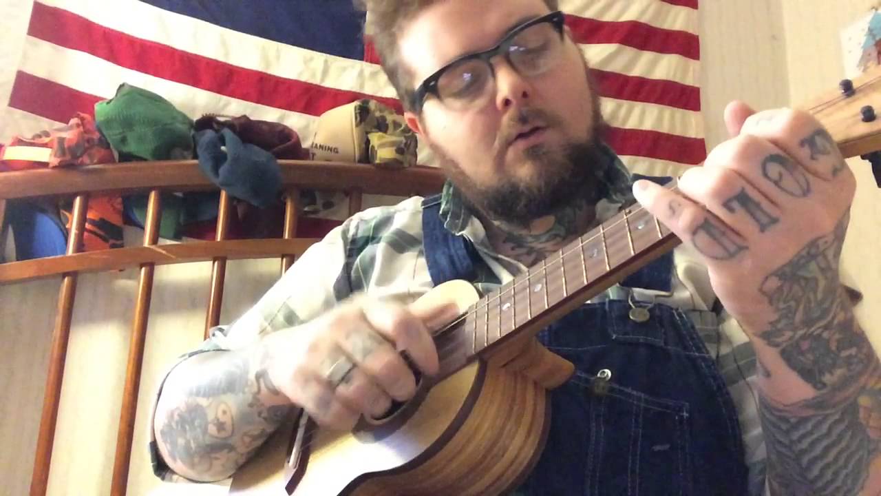 Cherokee Shuffle, 5 string ukulele, melodic clawhammer - YouTube