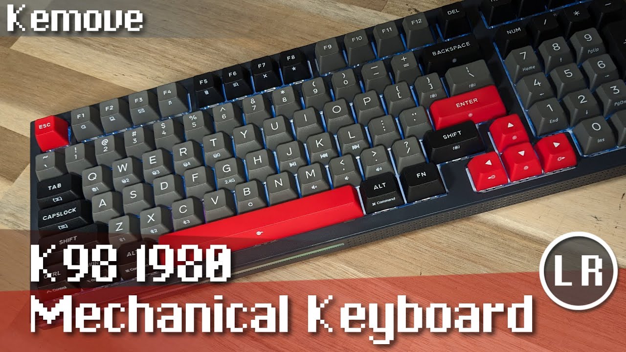 Kemove K98 1980 Mechanical Keyboard - YouTube