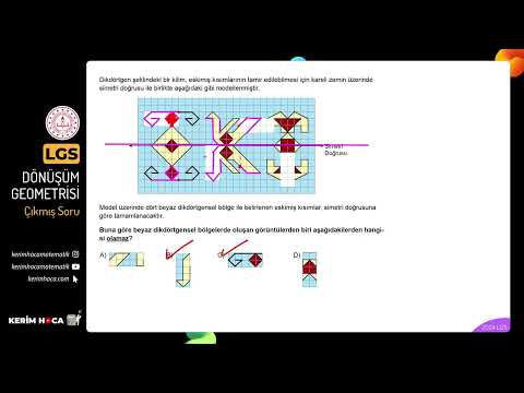 Dönüşüm Geometrisi LGS Çıkmış Soru (2024)