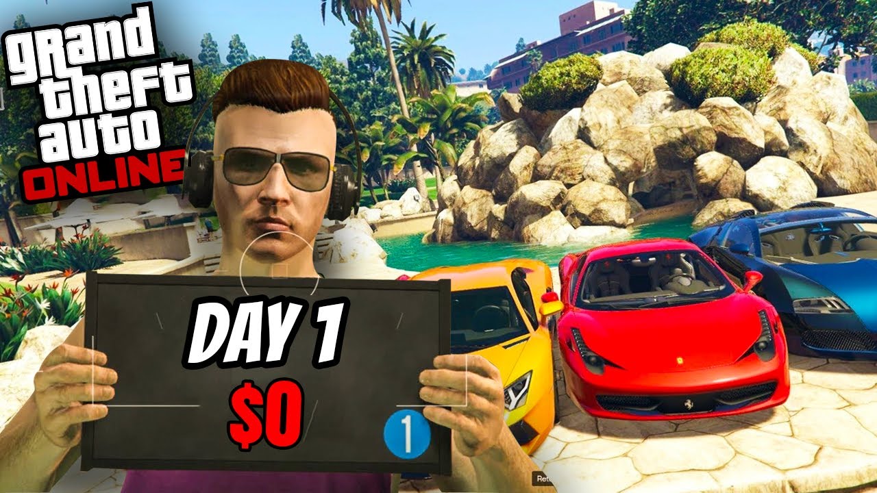 FIRST DAY IN GTA 5 ONLINE🤩 | FIRST RACE 🏎 | GTA 5 ONLINE GAMEPLAY - YouTube