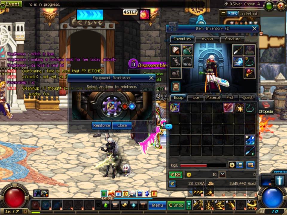 DFO Global: Phoenix Weapon vs. Kiri - YouTube