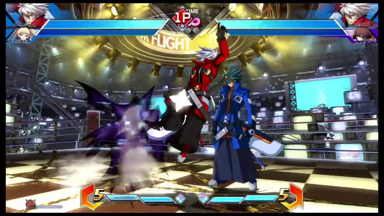 BBTAG 2.0 Ragna/Rachel - Example of using Rachel 5P to cover Gauntlet ...