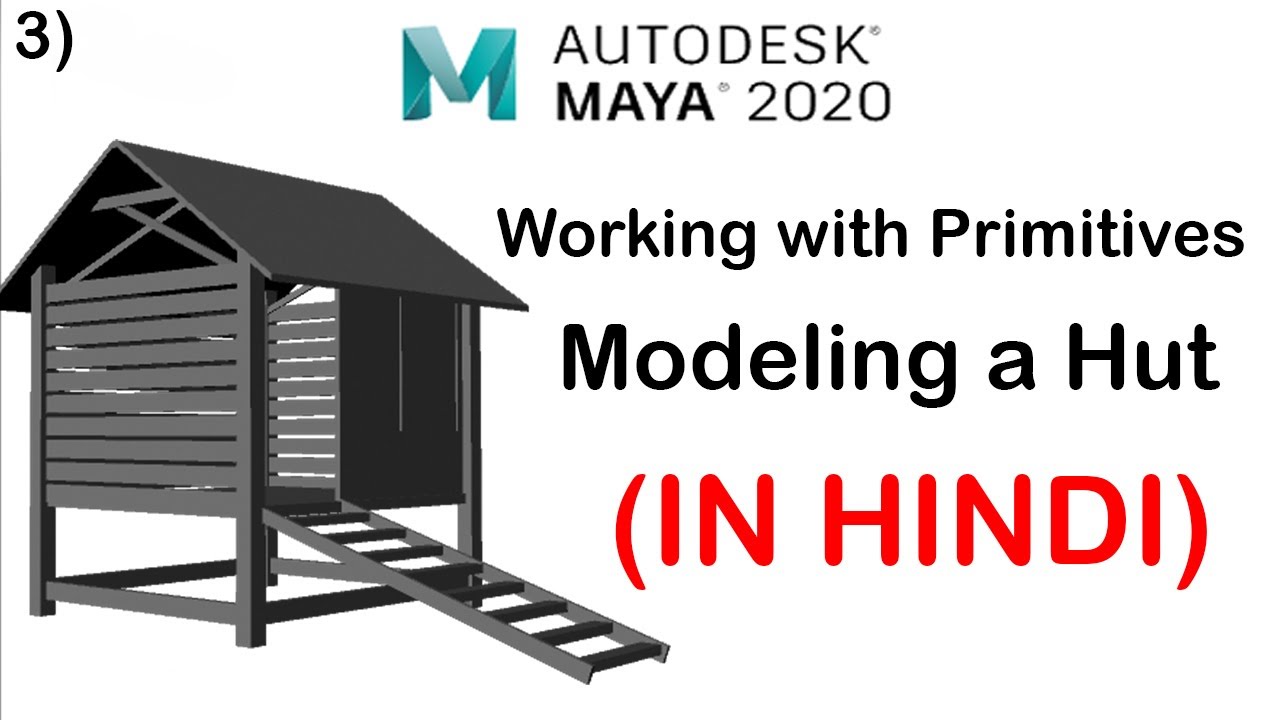 Autodesk Maya Tutorial Modeling a Hut - YouTube