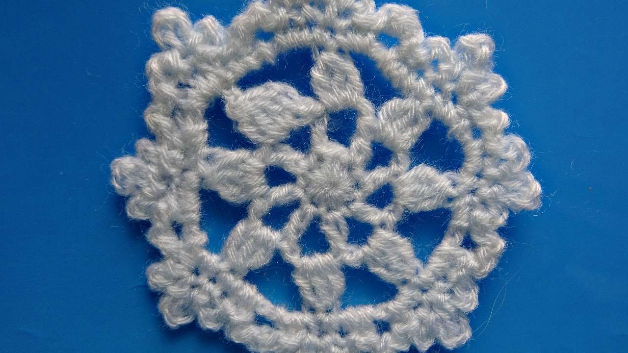 How To Crochet A Beautiful Snowflake - DIY Crafts Tutorial ...