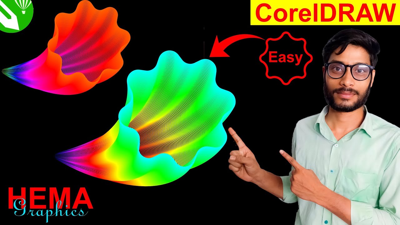 Coreldraw Tutorial - Best Design Ideas 💡 in Coreldraw - YouTube