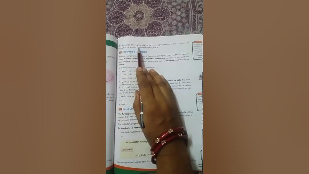 PART-1CLASS-7 CHAPTER-7 ITERATIVE STATEMENT IN PYTHON - YouTube