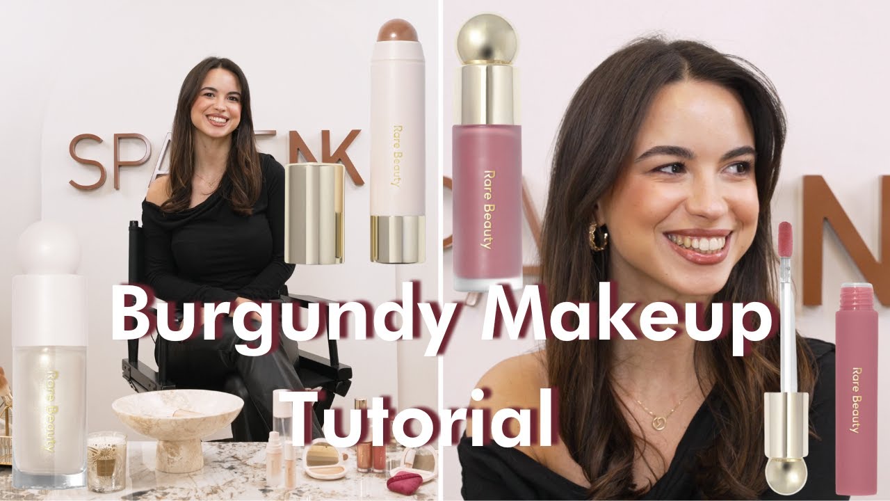 Get The Perfect Burgundy Makeup Look With This Rare Beauty Makeup ...