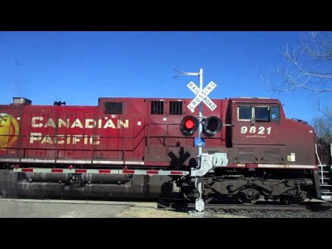 CP 9821 East CPKC 260 Filmed In Welch Township MN (3-16-2025) - YouTube