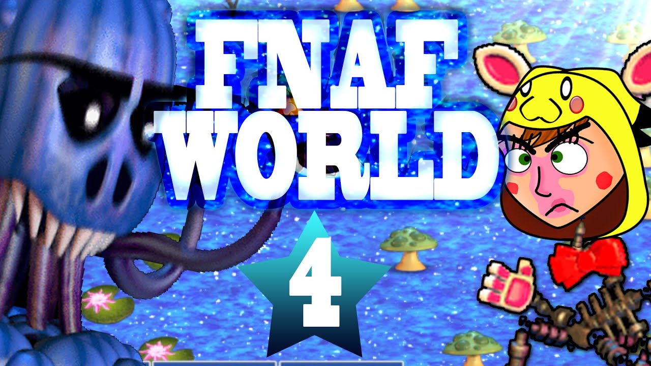 BURY IT IN SLUDGE (Killing Seagoon) | FNAF WORLD #4 - LIVE - YouTube