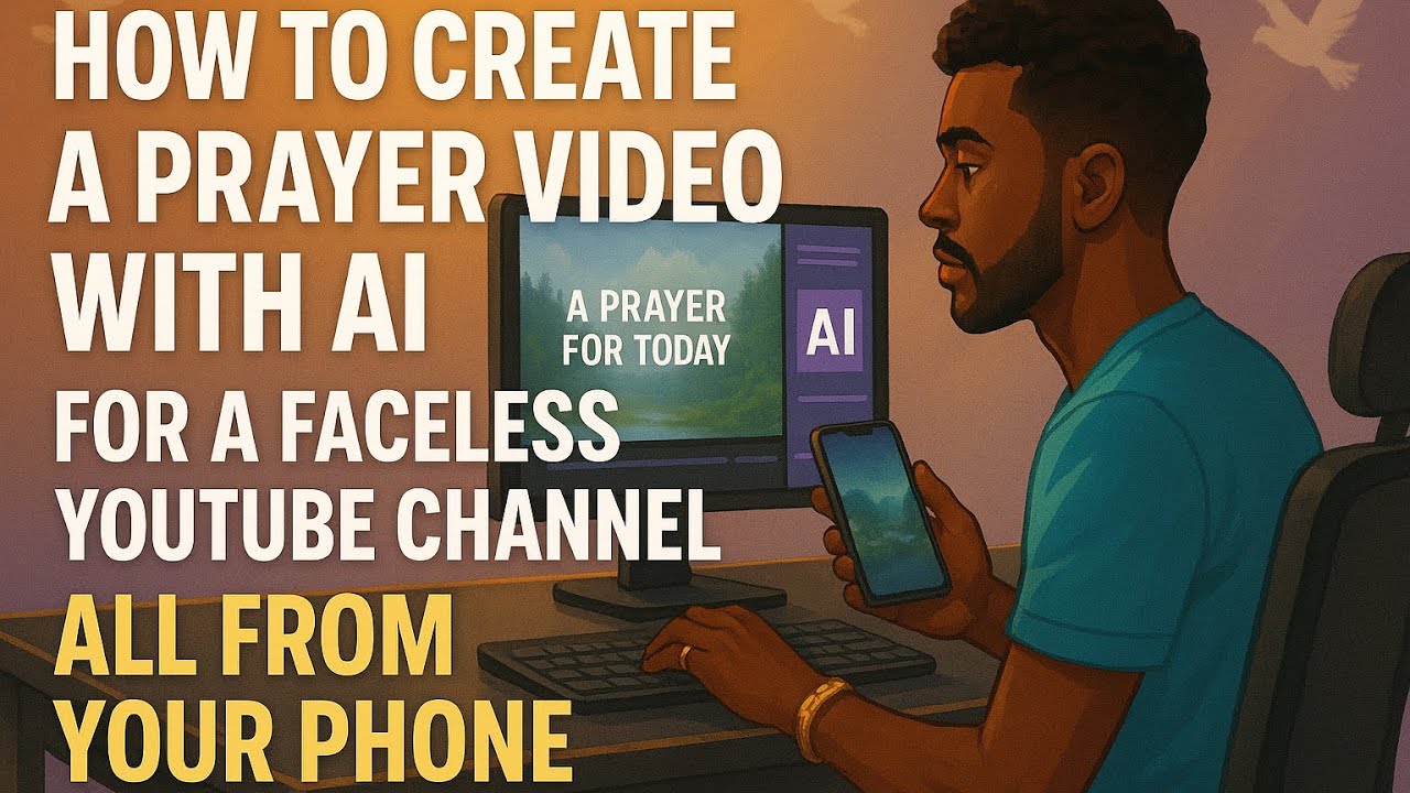 How to Create Viral Prayer Videos with AI | Faceless YouTube to EARN ...