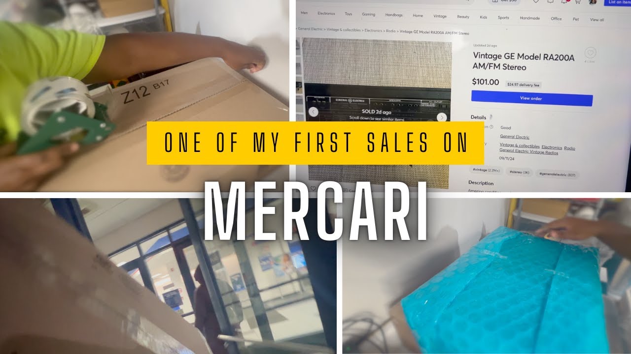 First Sale of 2025 on Mercari: Packing & Shipping Vlog | itsjusttyyyy ...