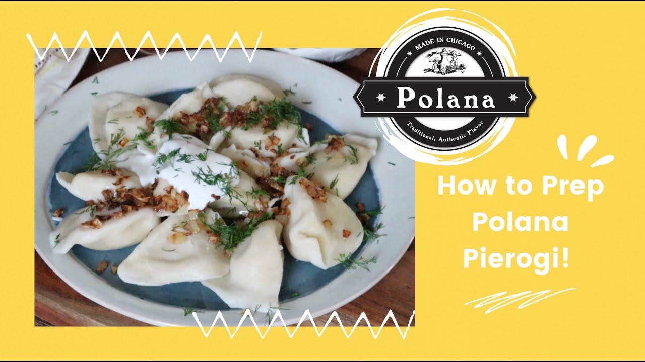 Polana Polish Food | Classic Pierogi Cooking Instructions - YouTube