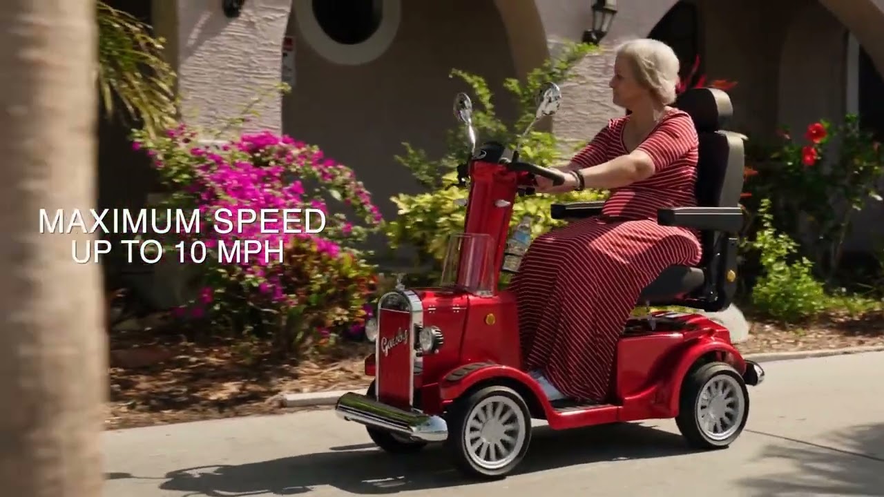 Gatsby X Vintage Mobility Scooter - YouTube