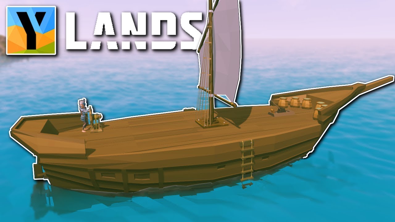 BUILDING A SHIP! - YLands Gameplay - Ylands Building & Exploration ...