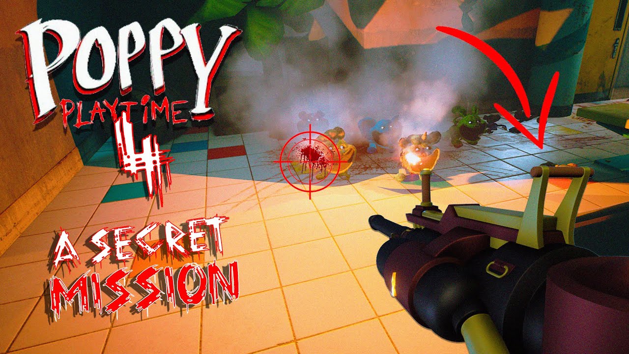 I found a SECRET MISSION! - Poppy Playtime [Chapter 4] Secrets Showcase ...