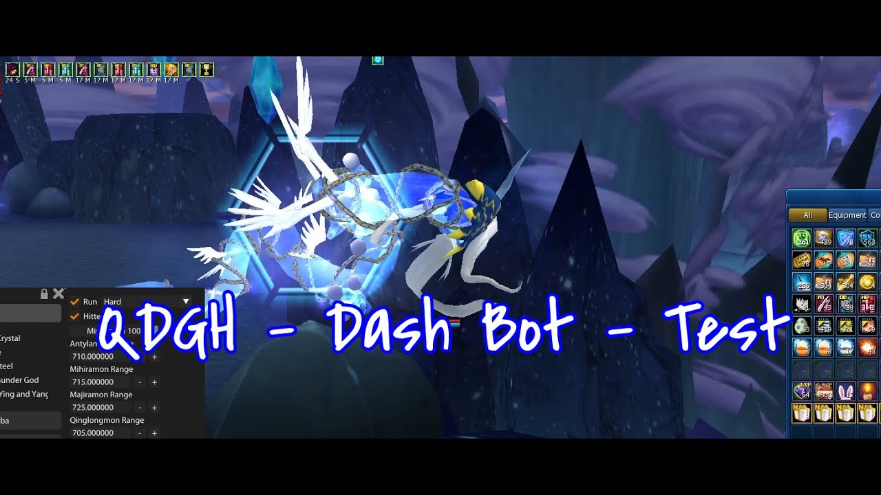 Descending Thunder God Hard(QDGH) - Dash Bot Test - YouTube