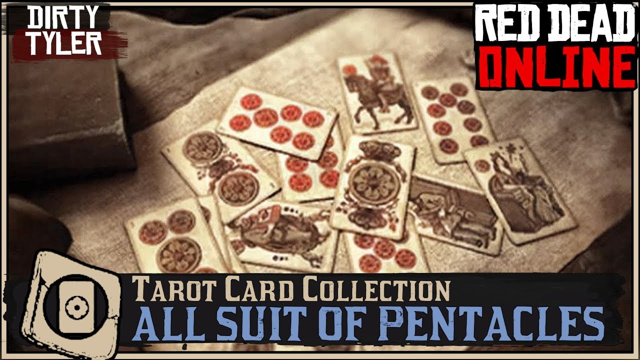 Tarot Cards All Suit Of Pentacles (Cycle 3) Red Dead Online RDR2 - YouTube