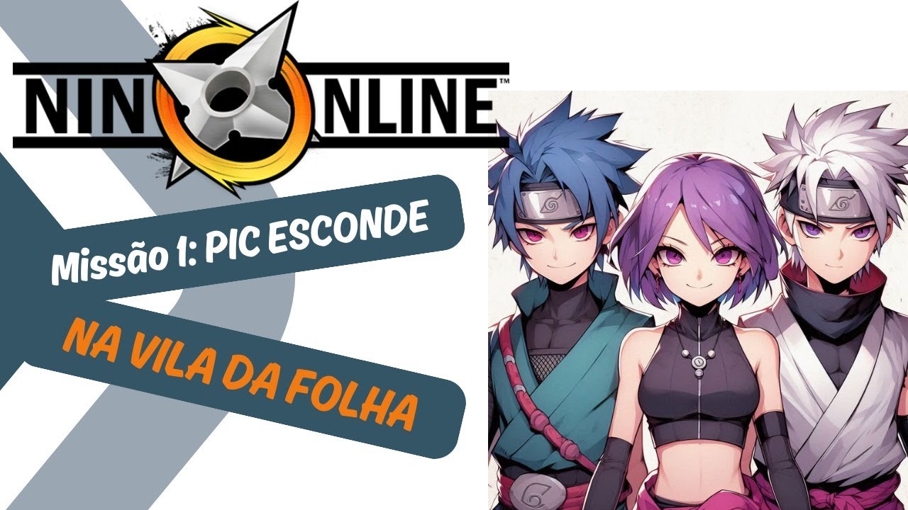 Nin Online Gameplay / Pique esconde na Aldeia da Folha - YouTube