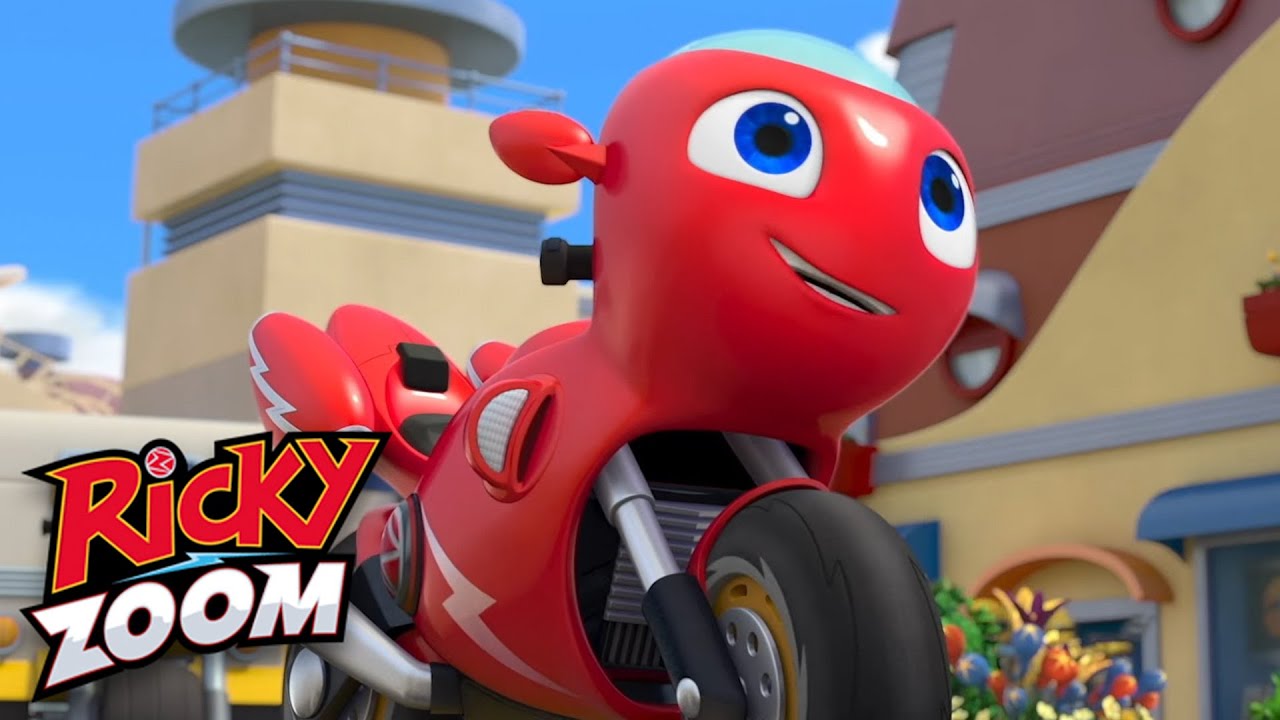 Ricky's In Charge? ⚡️What Could go Wrong?! ⚡️ Motorcycle Cartoon ...