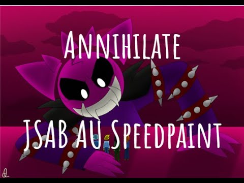 Annihilate - JSAB AU Speedpaint (TheFinalBeat) - YouTube